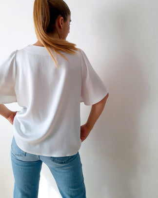 Bell Sleeve Blouse Sewing Pattern for Women – Patterns by Lucia