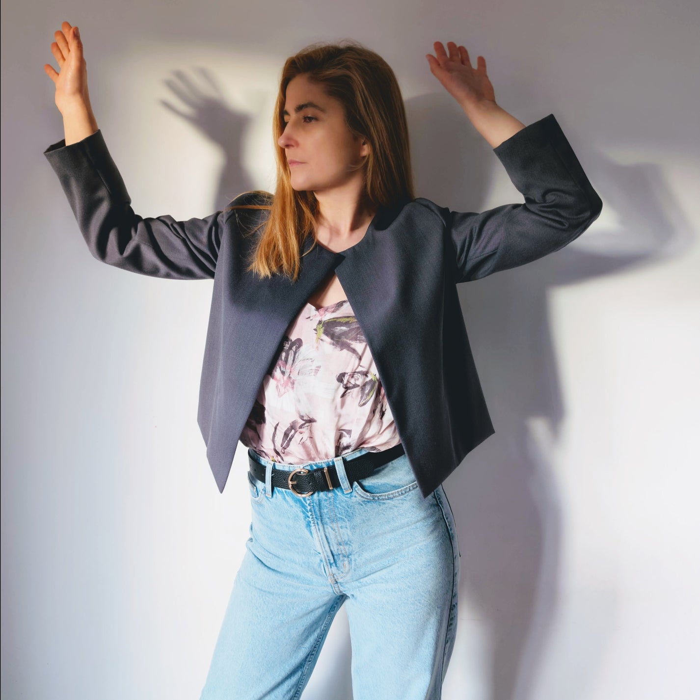 Cropped Blazer Sewing Pattern N.103 – Patterns by Lucia