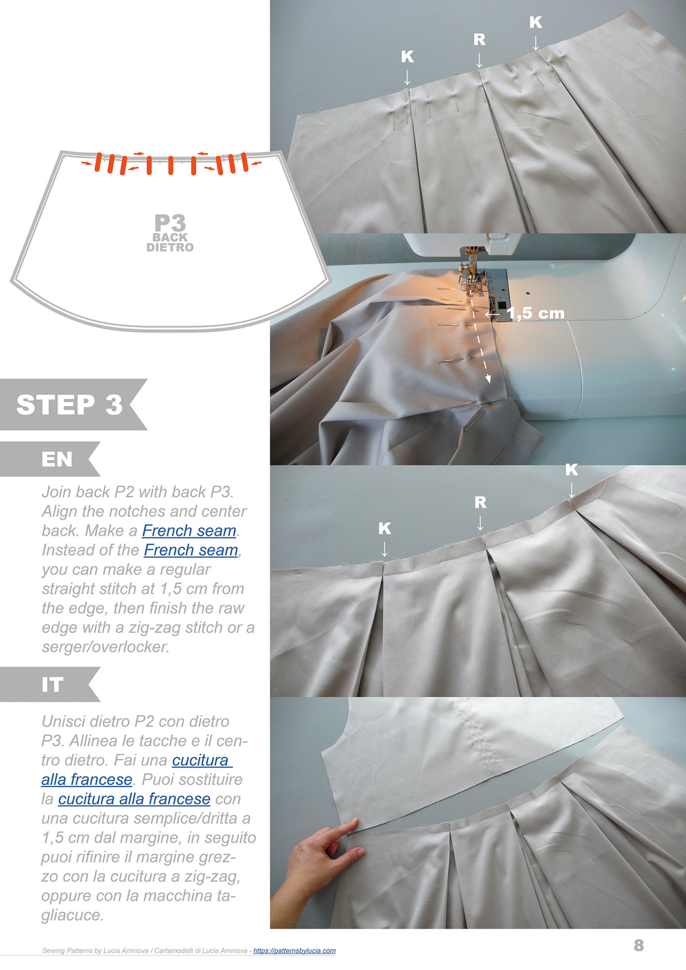 High Low Tunic Sewing Pattern for Women – Patterns by Lucia