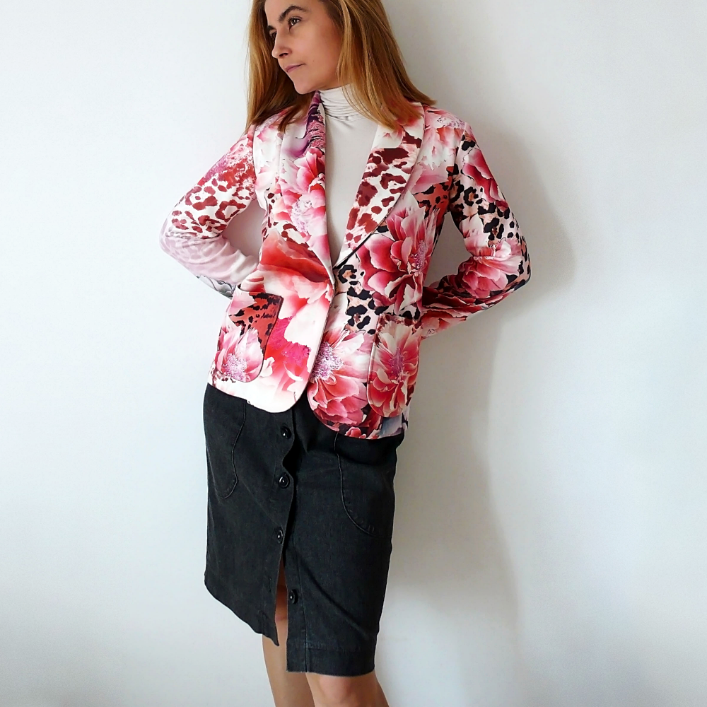 Knit Blazer Sewing Pattern for Women – Patterns by Lucia