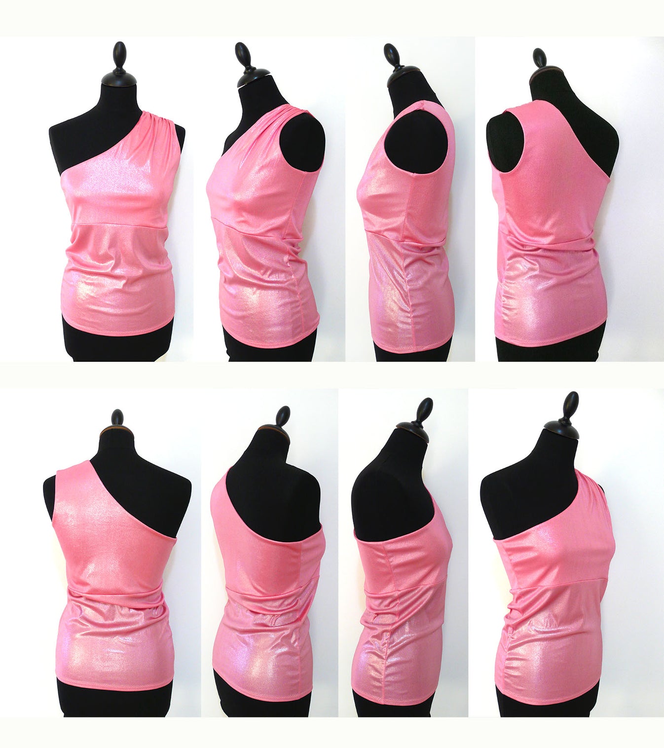 One shoulder Top Sewing Pattern for Women – Patterns by Lucia