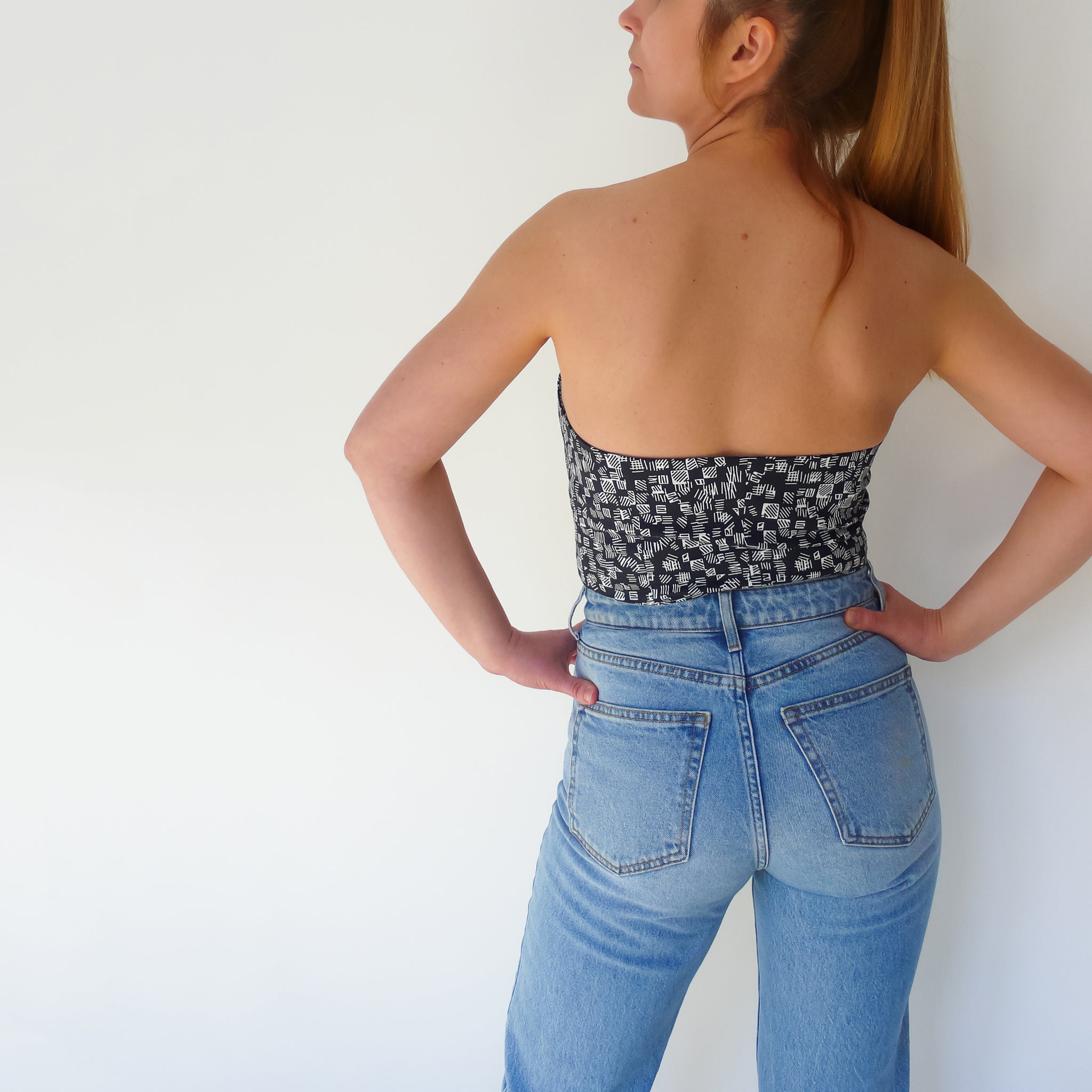 Bustier Top Sewing Pattern for Women – Patterns by Lucia
